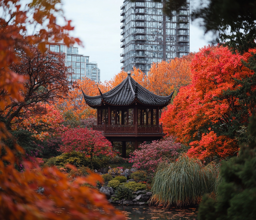 Moon Gate at Dr. Sun Yat-Sen Classical Chinese Garden