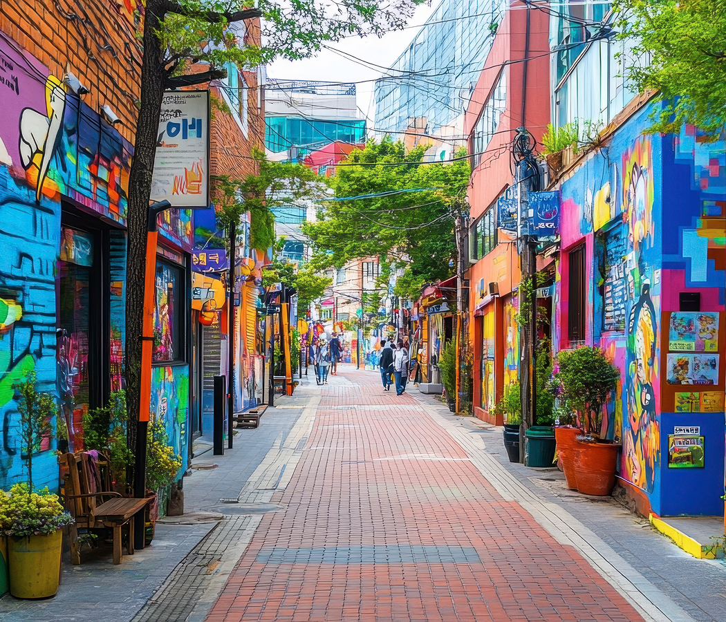 Hongdae Shopping Street