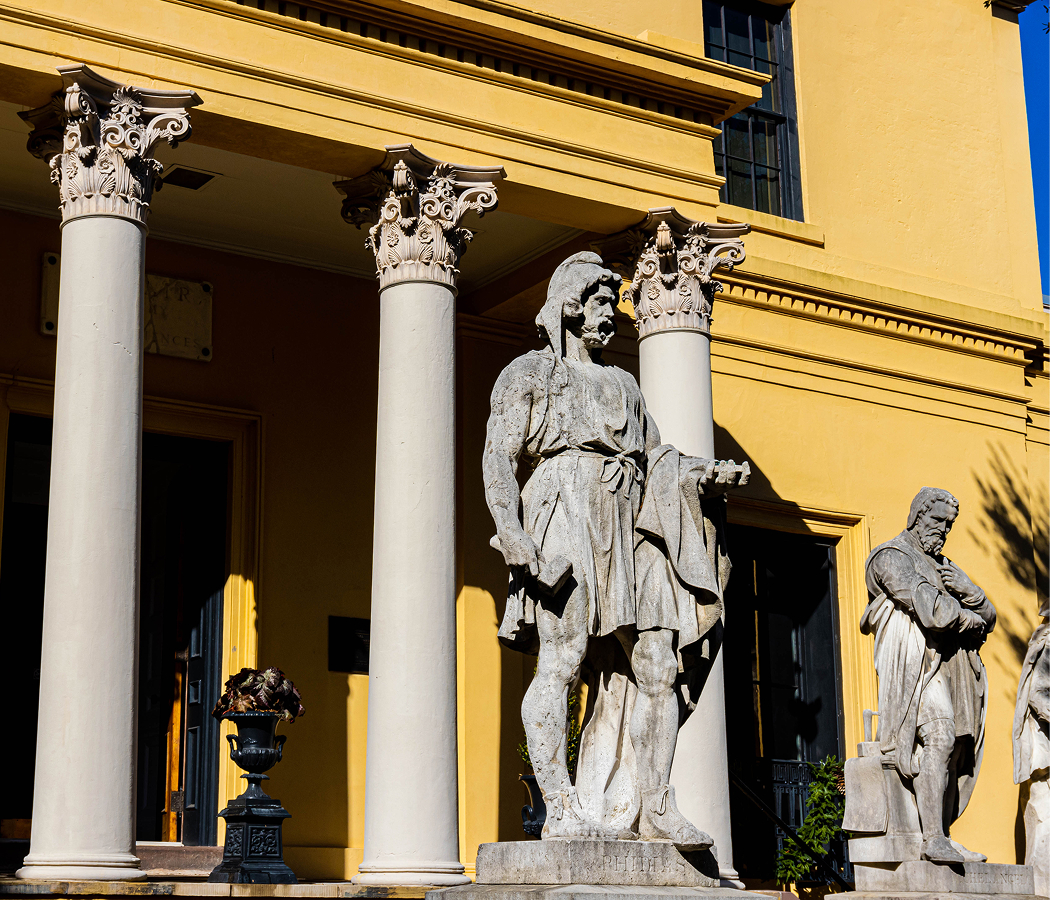 The Sculpture Gallery Fountain - Telfair Museums